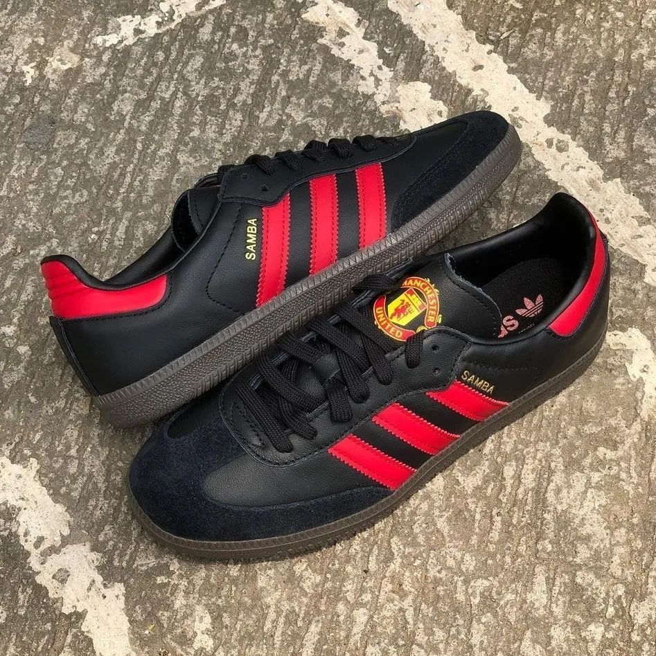 [PRE ORDER] Fullsize Adidas Samba Manchester United, Men's Fashion ...
