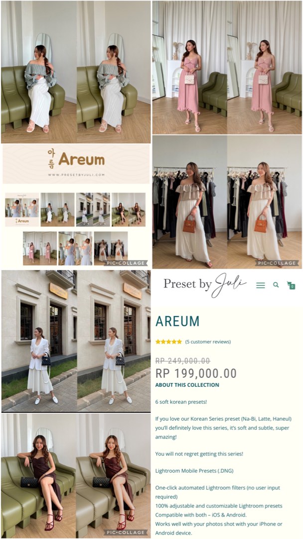 Preset by Juli - Aereum, Serba Serbi, Others di Carousell