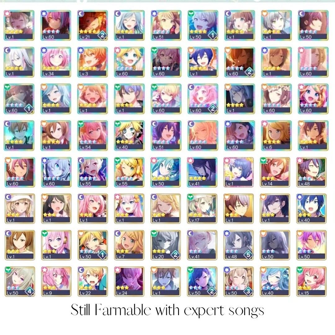 PRSK (Project Sekai) ENSEKAI WXS BLESS ACCT!, Video Gaming, Gaming ...