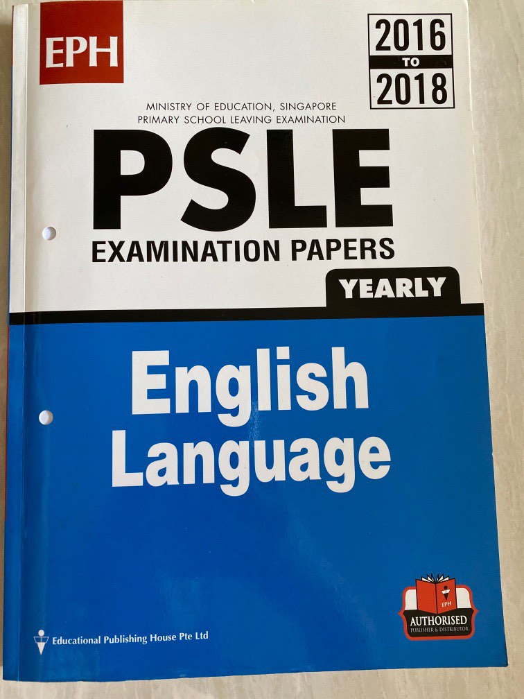 PSLE Examination Paper Yearly English (2016-2018), Hobbies & Toys ...