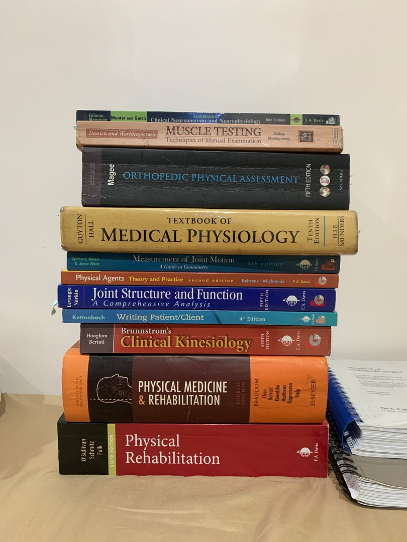 PT Physical Therapy BOOKS, Hobbies & Toys, Books & Magazines, Textbooks ...