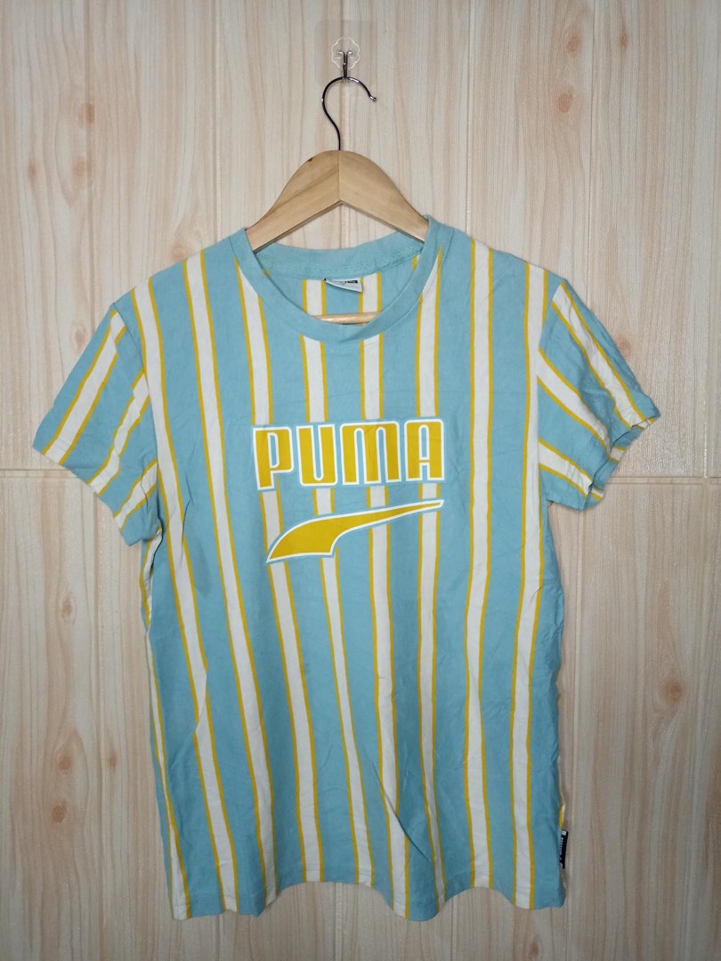PUMA STRIPES, Men's Fashion, Tops & Sets, Tshirts & Polo Shirts on ...
