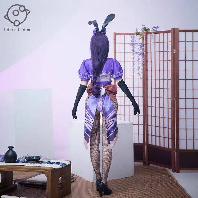 Raiden Shogun Bunny Suit Genshin Impact Cosplay, Hobbies & Toys, Toys & Games on Carousell