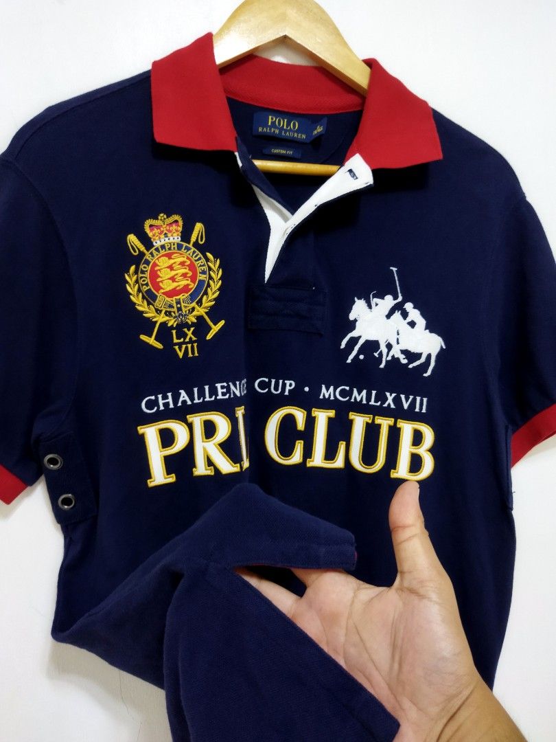 RALPH LAUREN PRL CLUB POLO-SHIRT, Men's Fashion, Tops & Sets, Formal Shirts on Carousell