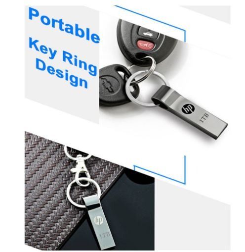 Ready Stock! HP 2TB USB Key Ring Thumbdrive Memory Flash Drive ...