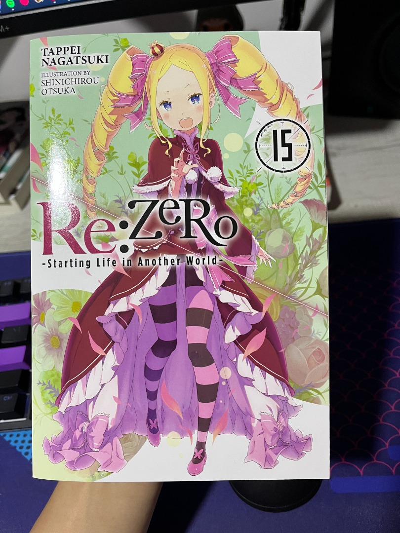 Re:Zero Light Novel Volume 15 | re zero, Hobbies & Toys, Books & Magazines, Comics & Manga on ...