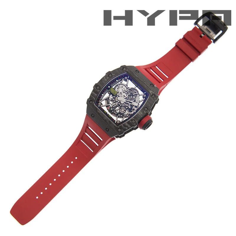 Richard Mille RM 35-02 Rafa Black Carbon, 名牌, 手錶 - Carousell