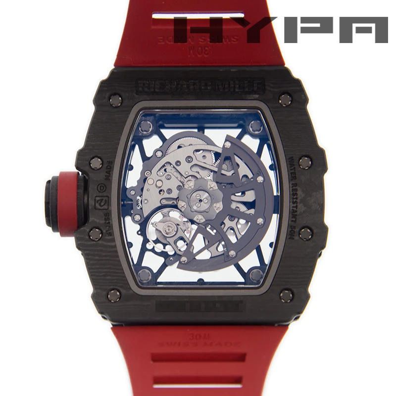 Richard Mille RM 35-02 Rafa Black Carbon, 名牌, 手錶 - Carousell