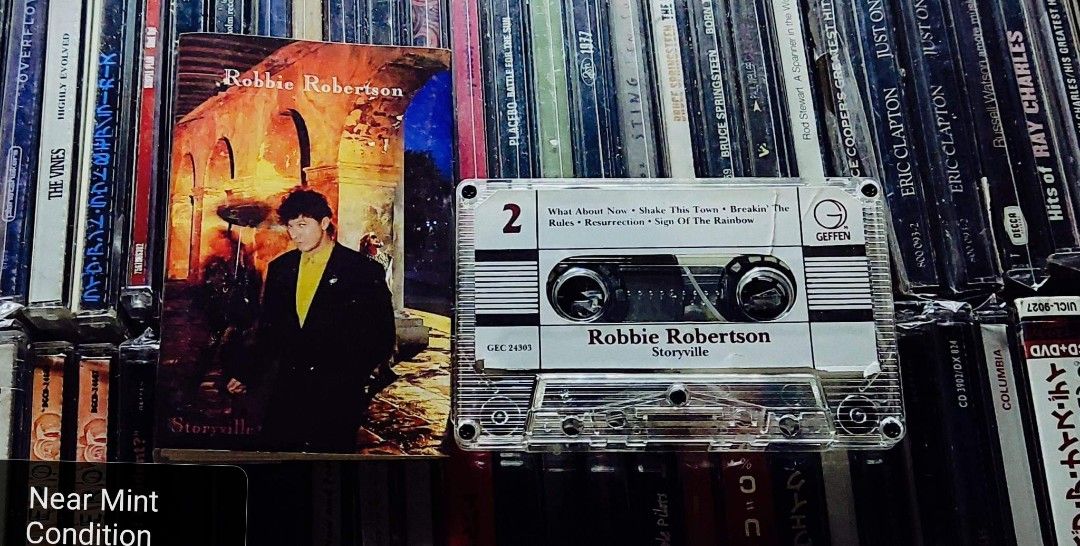 Robbie Robertson Storyville Cassette Tape Original Cassette Tapes ...