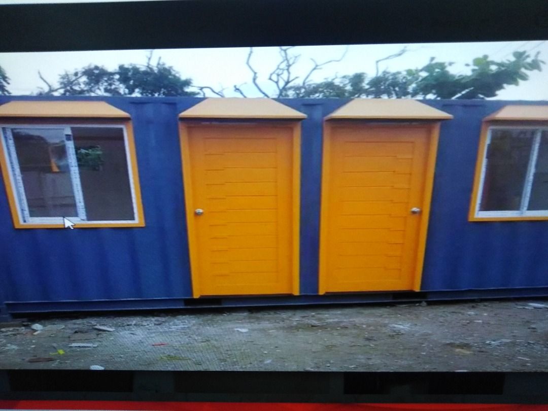 Sample photos of finished modification 40ft container van, Commercial ...