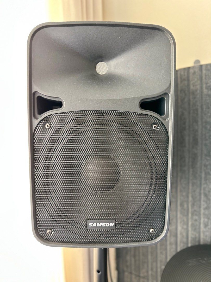 Samson Auro D208 200 Watts 2-Way Active Loudspeaker (pair), Audio ...