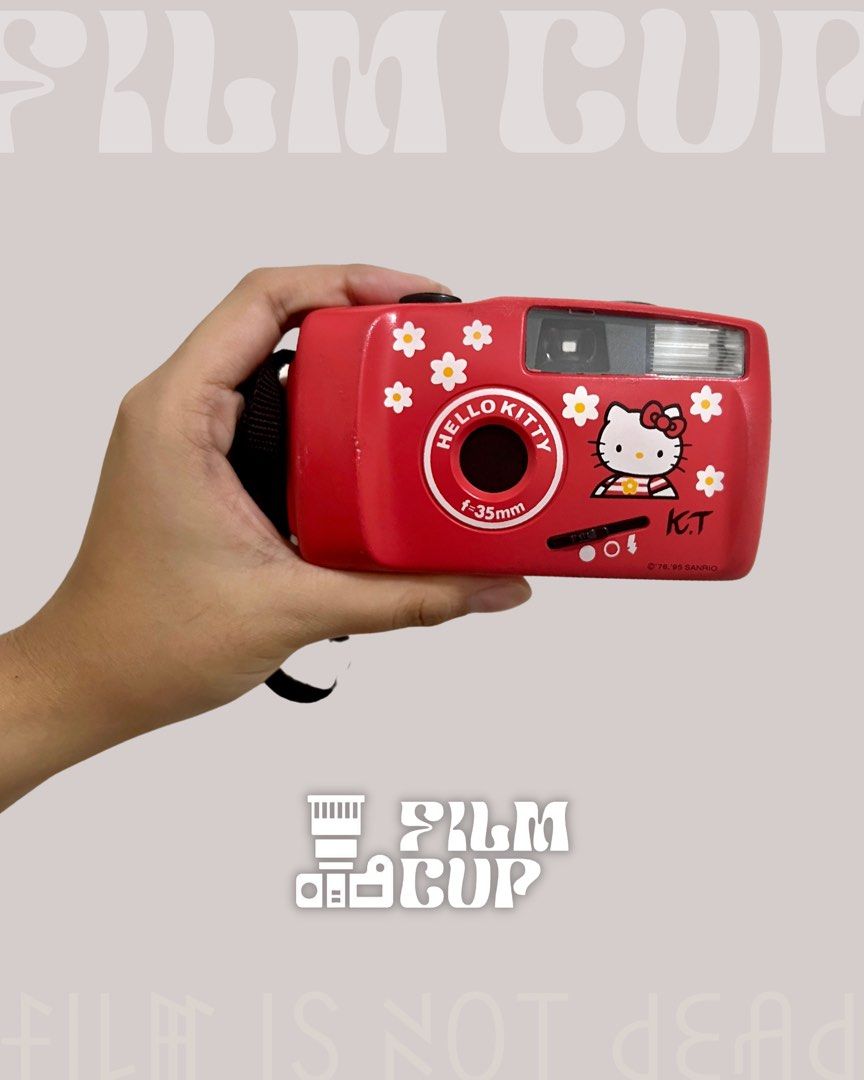 Sanrio Hello Kitty Film Camera, Photography, Cameras on Carousell