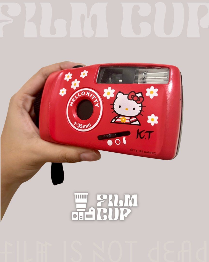 Sanrio Hello Kitty Film Camera, Photography, Cameras on Carousell