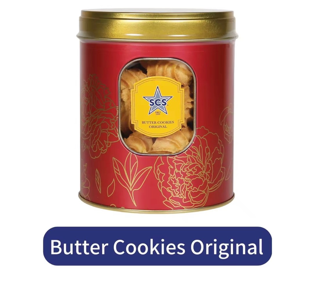 SCS butter cookies with 100% pure creamery SCS butter, Food & Drinks ...