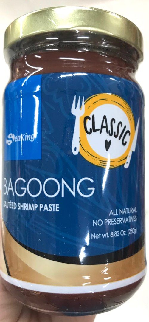 SeaKing Classic Bagoong Sauteed Shrimp Paste 250g No Preservatives ...