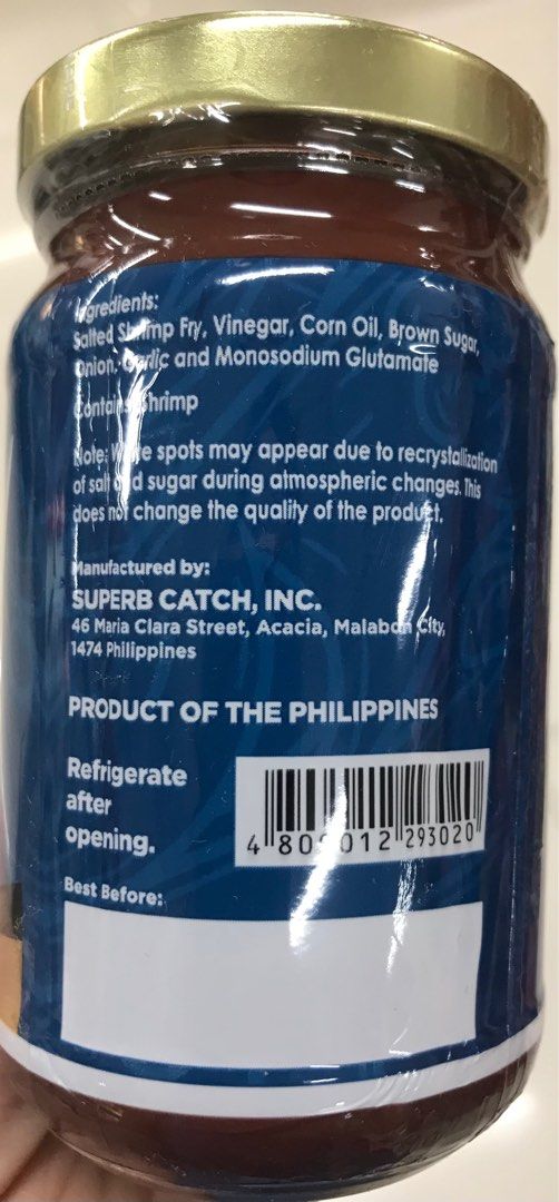 SeaKing Classic Bagoong Sauteed Shrimp Paste 250g No Preservatives ...