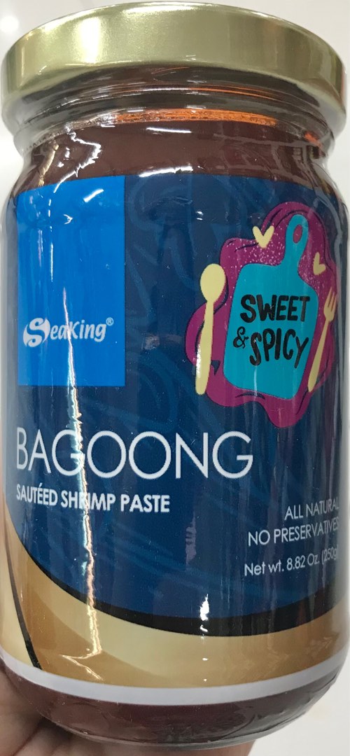SeaKing Sweet & Spicy Bagoong Sauteed Shrimp Paste 250g No ...