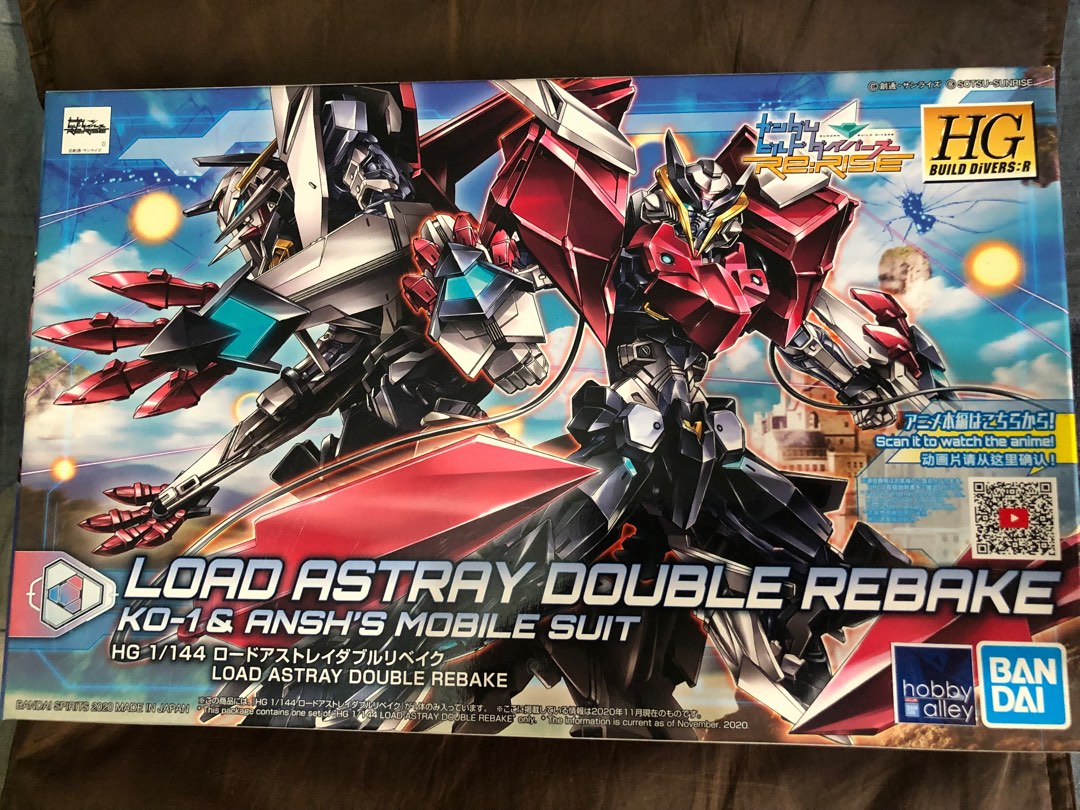 Selling this authentic Bandai Gunpla kit HG 1/144 Load Astray Double ...
