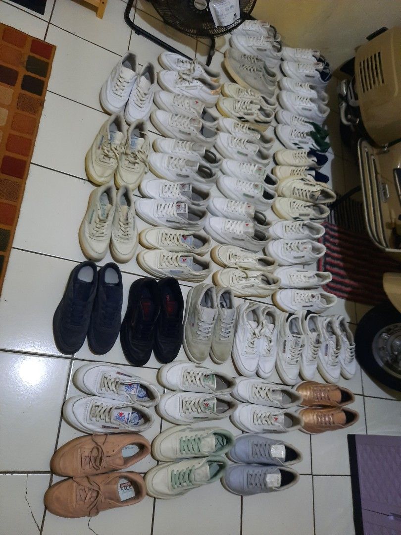 Sepatu Reebok Classic Original, Fesyen Pria, Sepatu , Sneakers di Carousell