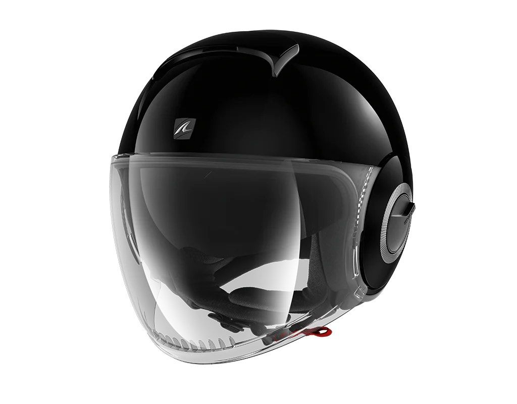 Shark Nano Blank Black Helmet, Motorcycles, Motorcycle Apparel on Carousell