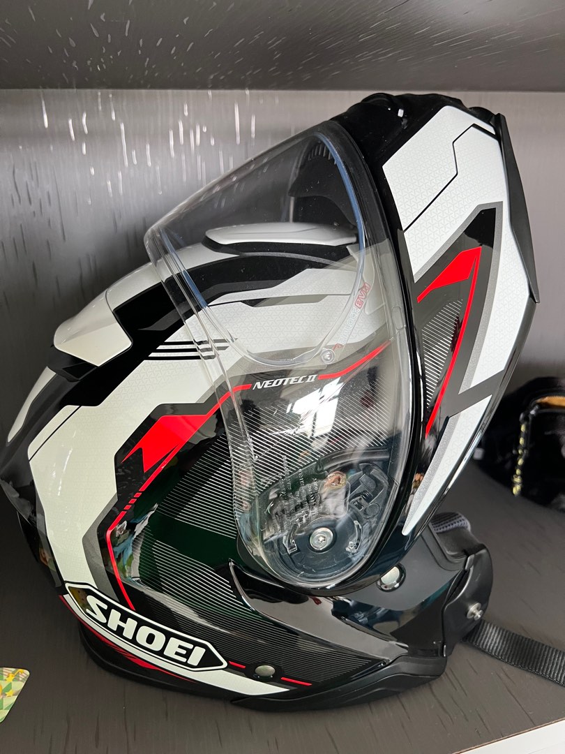 Shoei Neotec 2 Respect Helmet, Motorcycles, Motorcycle Accessories on ...