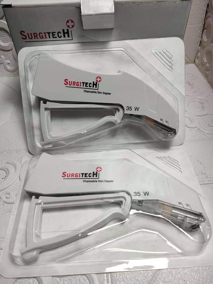 Skin Stapler Disposable 5Pcs, Health & Nutrition, Medical Supplies ...