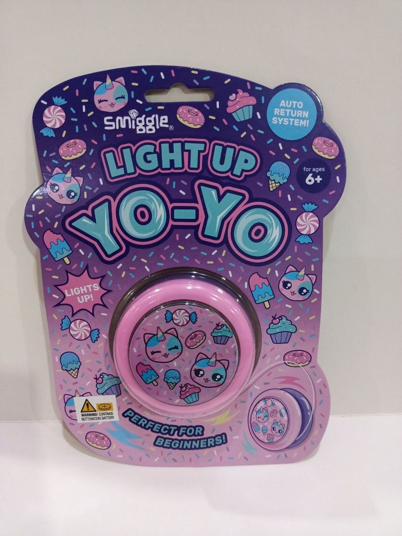 Smiggle Original Best Budz Light Up Yo-yo, Hobbies & Toys, Toys & Games ...