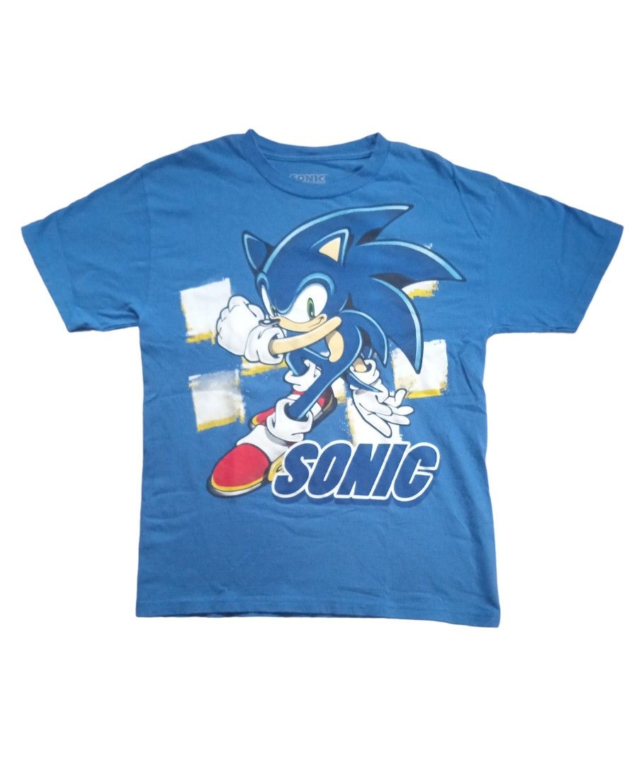 Sonic the hedgehog shirt, Men's Fashion, Activewear on Carousell