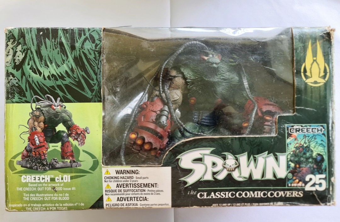 Spawn series 25 - The Classics Comic Cover Creech ci.01 figure, Hobbies ...