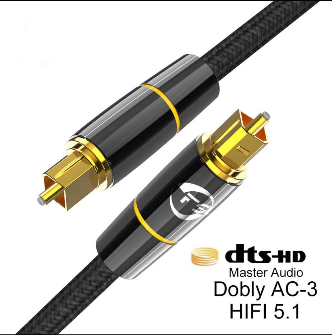 SPDIF / TOSLINK Cable, Audio, Portable Audio Accessories on Carousell