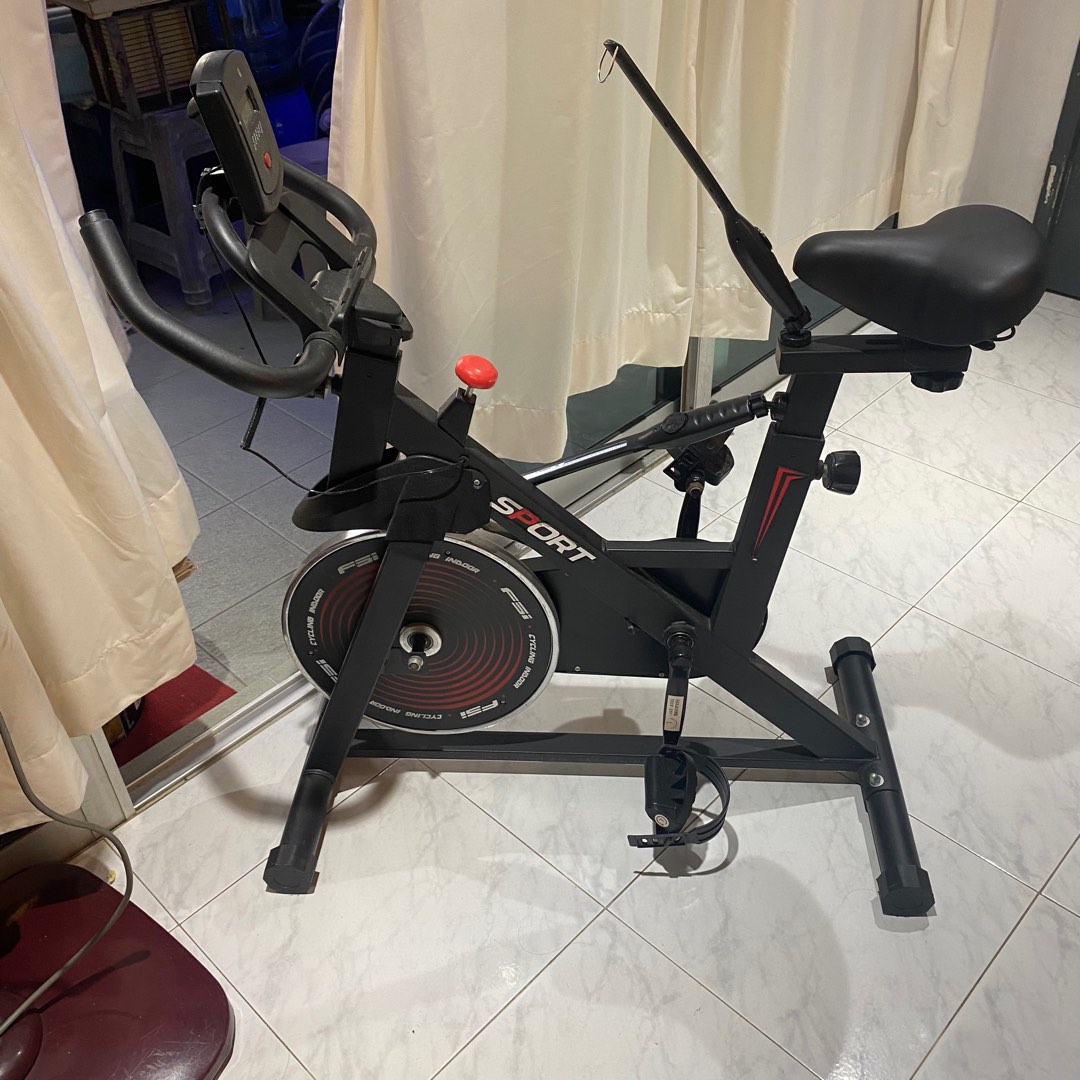 Sport Spin Bike (USED LIGHTLY), Sports Equipment, Exercise & Fitness ...
