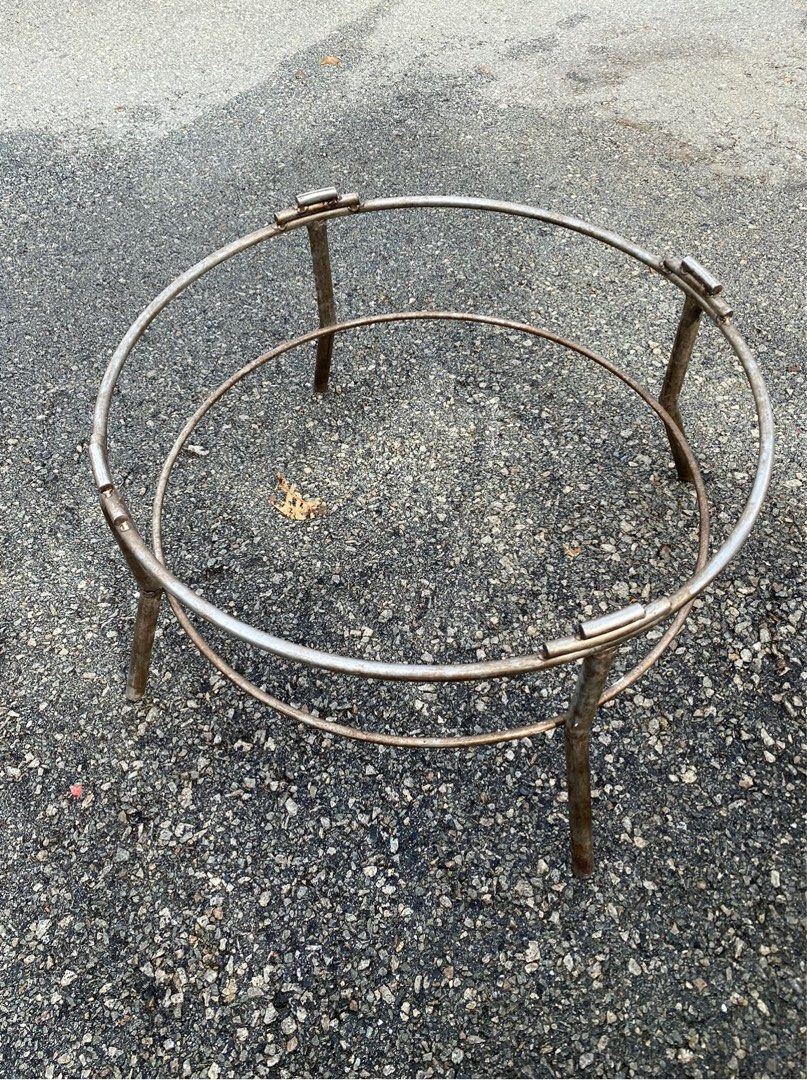 Stainless steel big boiling pot stand, Furniture & Home Living ...