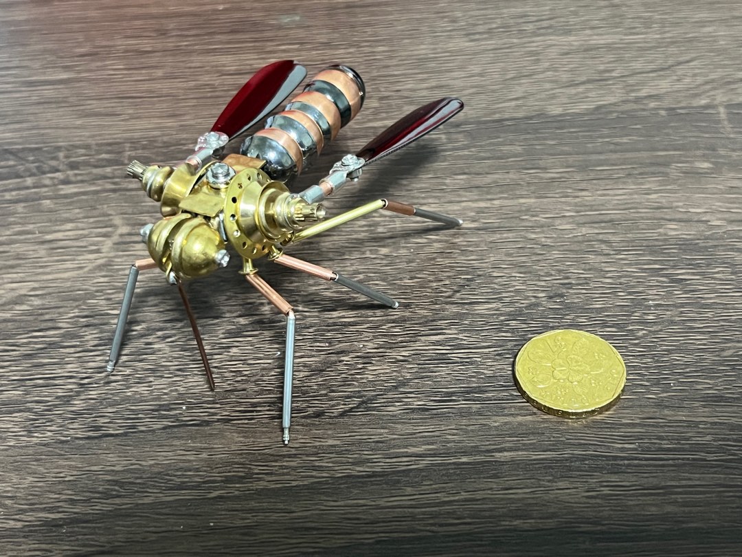 Steampunk Metal Mosquito Sculpture, Hobbies & Toys, Toys & Games on ...