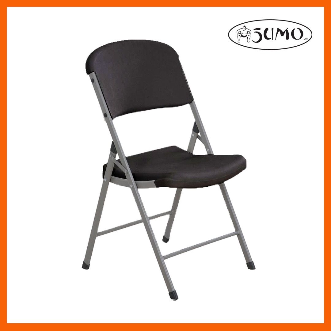 Sumo FDBC-888BLK Deluxe Folding Chair Furniture, Foldable Chair, Work ...