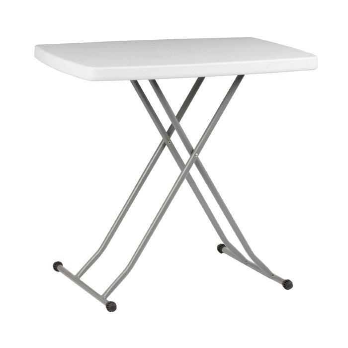 SUMO ST-2030 Personal Folding Plastic Table Multi Height Adjustable ...