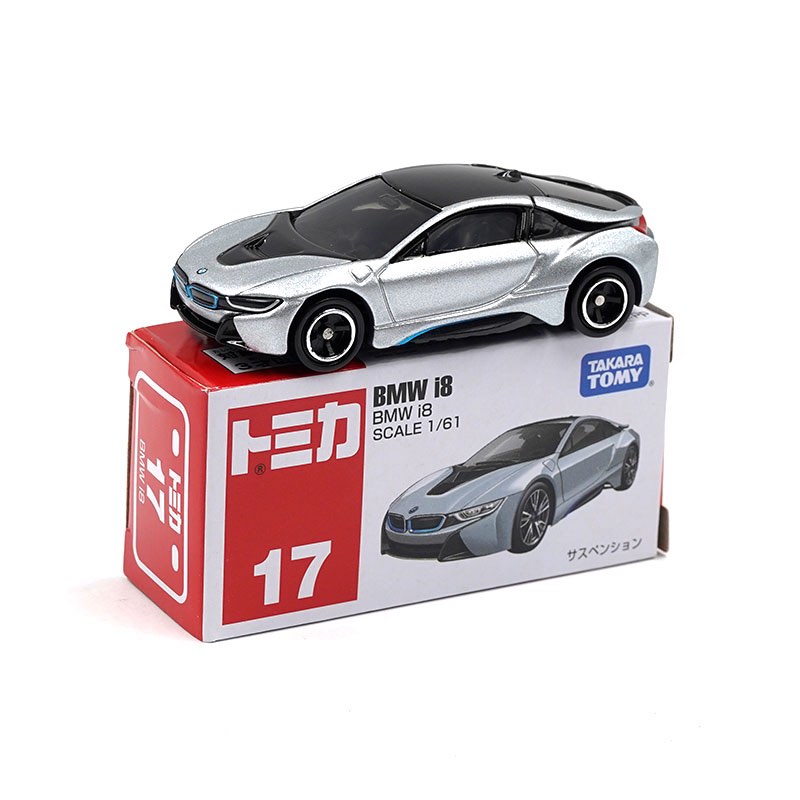 Takara Tomy TOMICA #17 BMW i8 Scale 1/61 Mini Diecast Toy Car JAPAN ...