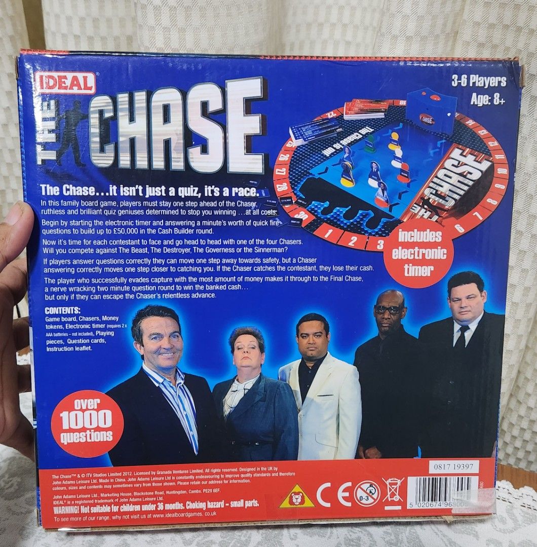 The Chase Board Game on Carousell