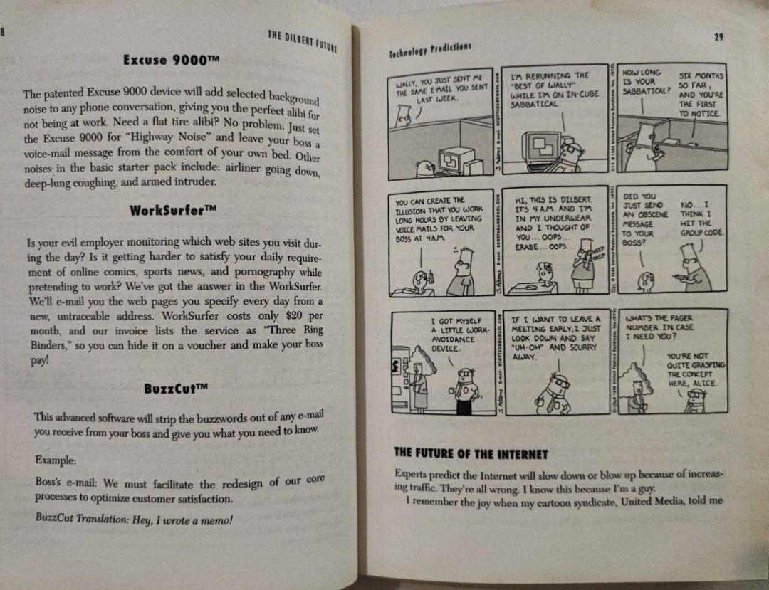 THE DILBERT FUTURE, Hobbies & Toys, Books & Magazines, Storybooks on ...