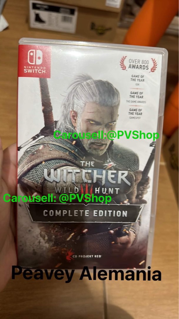 The Witcher Nintendo Switch RUSH, Video Gaming, Video Games, Nintendo ...