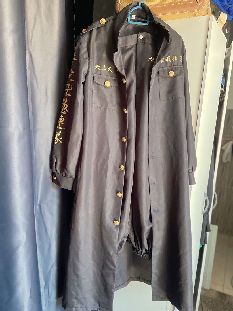 Tokyo Revengers Mikey Costume (Fullset) Cosplay, Men's Fashion, Coats ...