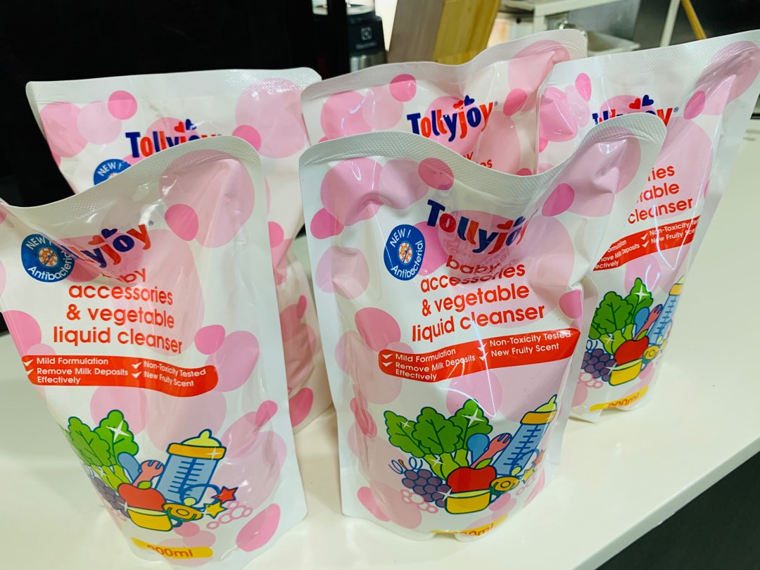 Tollyjoy Antibacterial Baby Accessories and Vegetable Liquid Cleanser ...