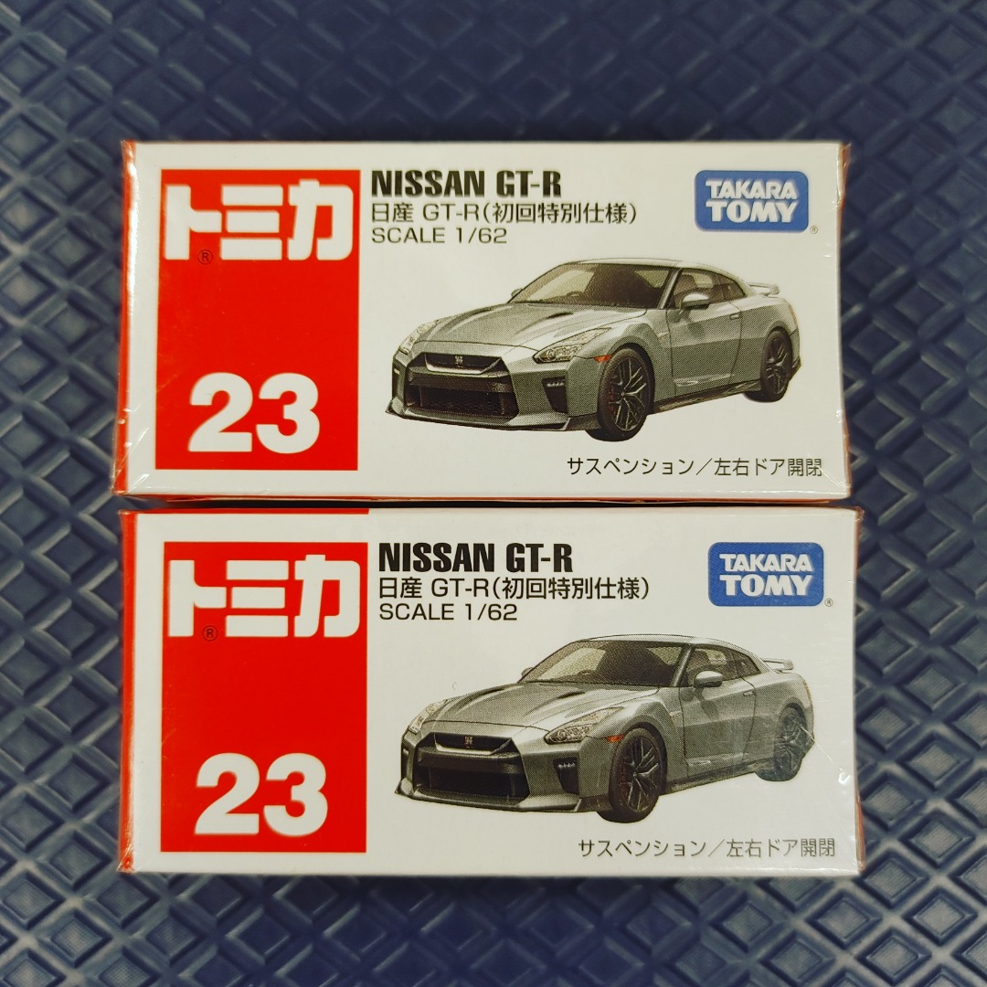 Tomica 23 Nissan GT-R Takara Tomy 日產 初回 Lamborghini Ferrari Benz Honda ...