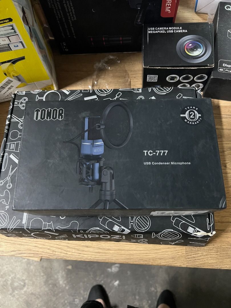TONOR TC-777 USB Condenser Microphone, Audio, Microphones on Carousell