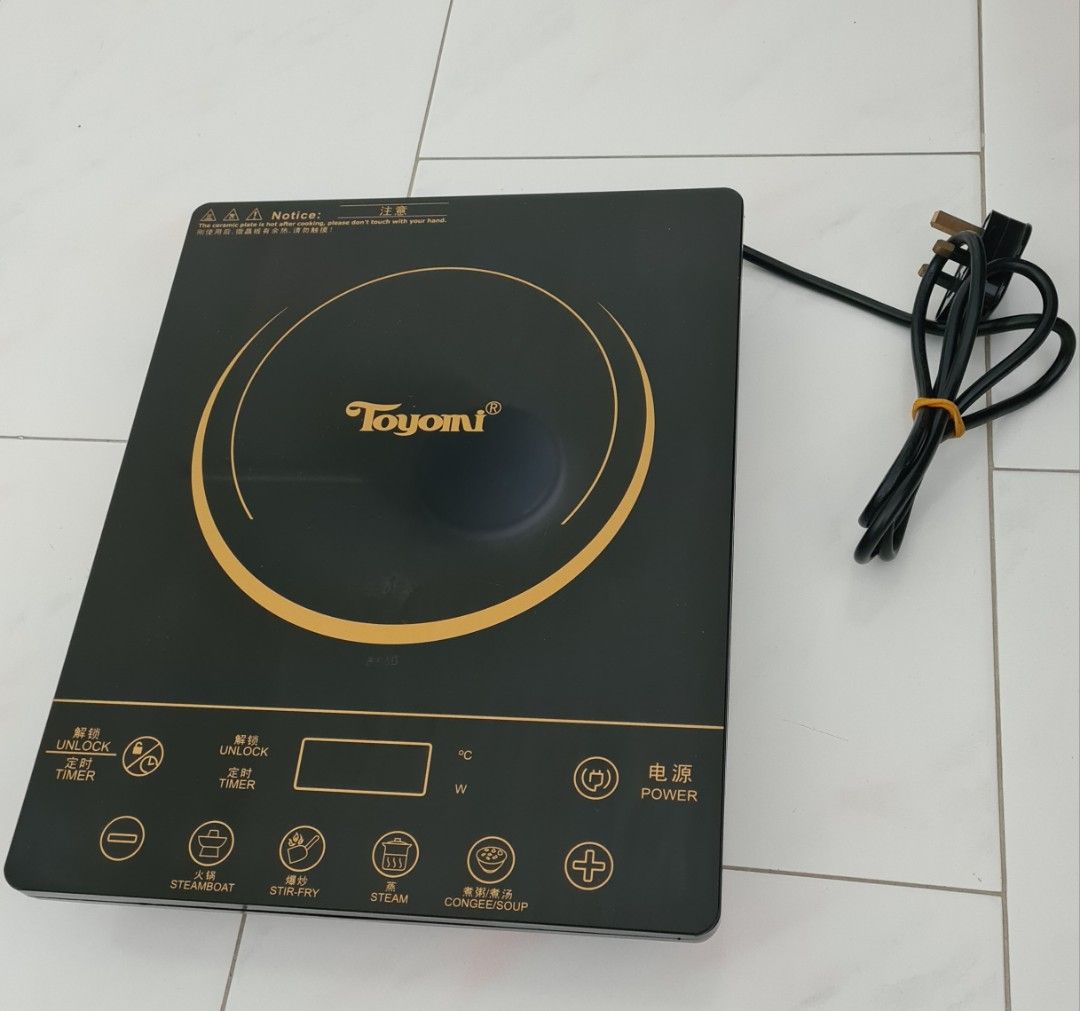 Toyomi induction cooker, TV & Home Appliances, Kitchen Appliances ...