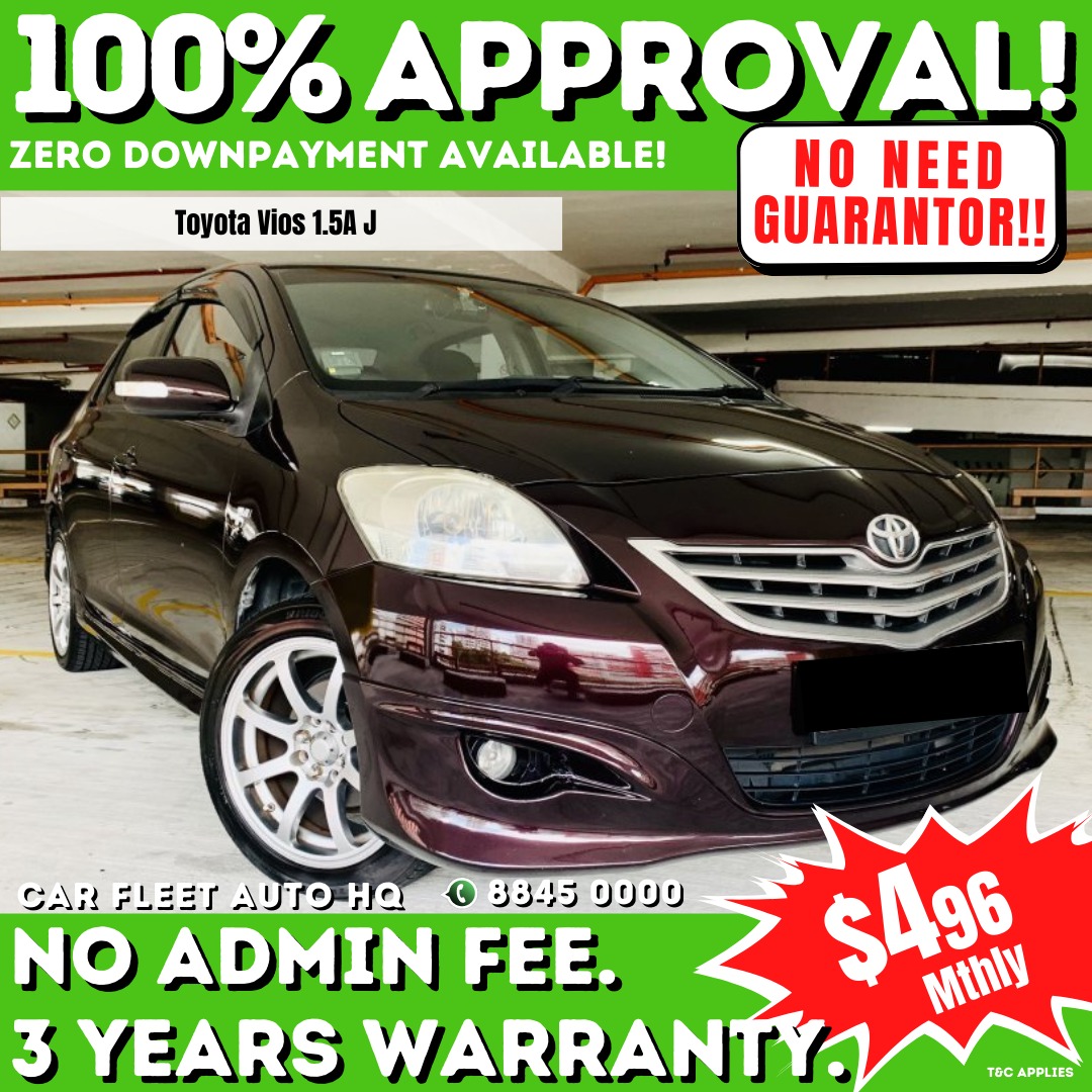 Toyota Vios 1.5 J Auto, Cars, Used Cars on Carousell