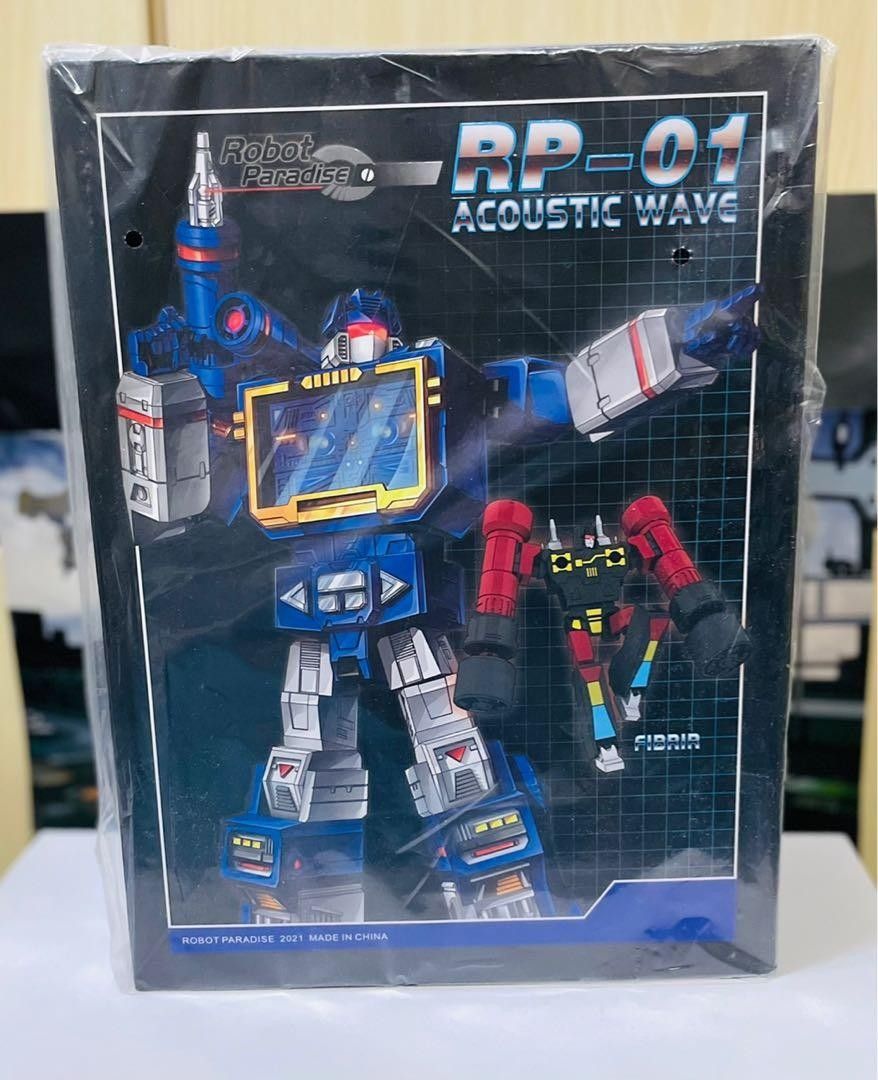 TRANSFORMERS ORIGINAL RP 46 FAN TOYS ACOUSTIC WAVE SOUNDWAVE AND ...