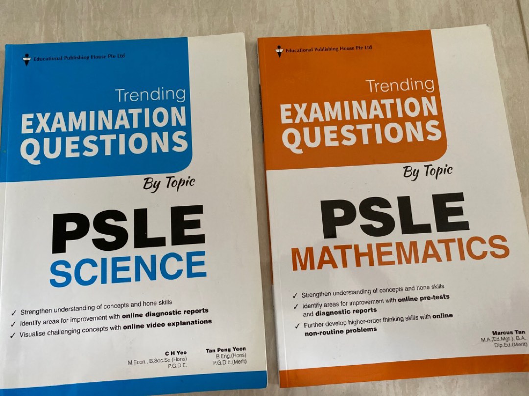 Treading Examination Questions by topic PSLE Science / Mathematics ...