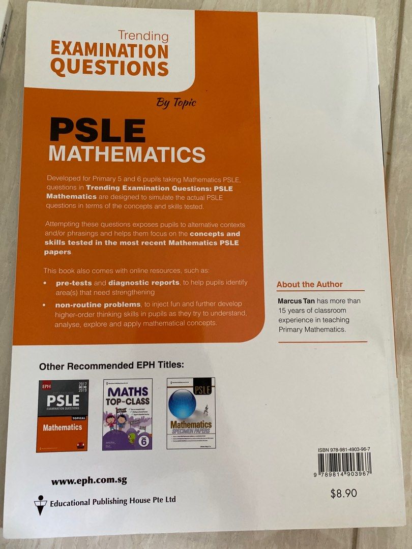 Treading Examination Questions By Topic PSLE Science Mathematics treading-examination-questions-by-topic-psle-science-mathematics