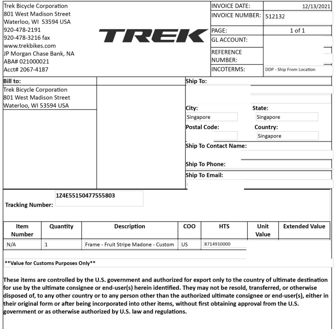 Trek Madone SLR frame Set, Sports Equipment, Bicycles & Parts, Bicycles ...