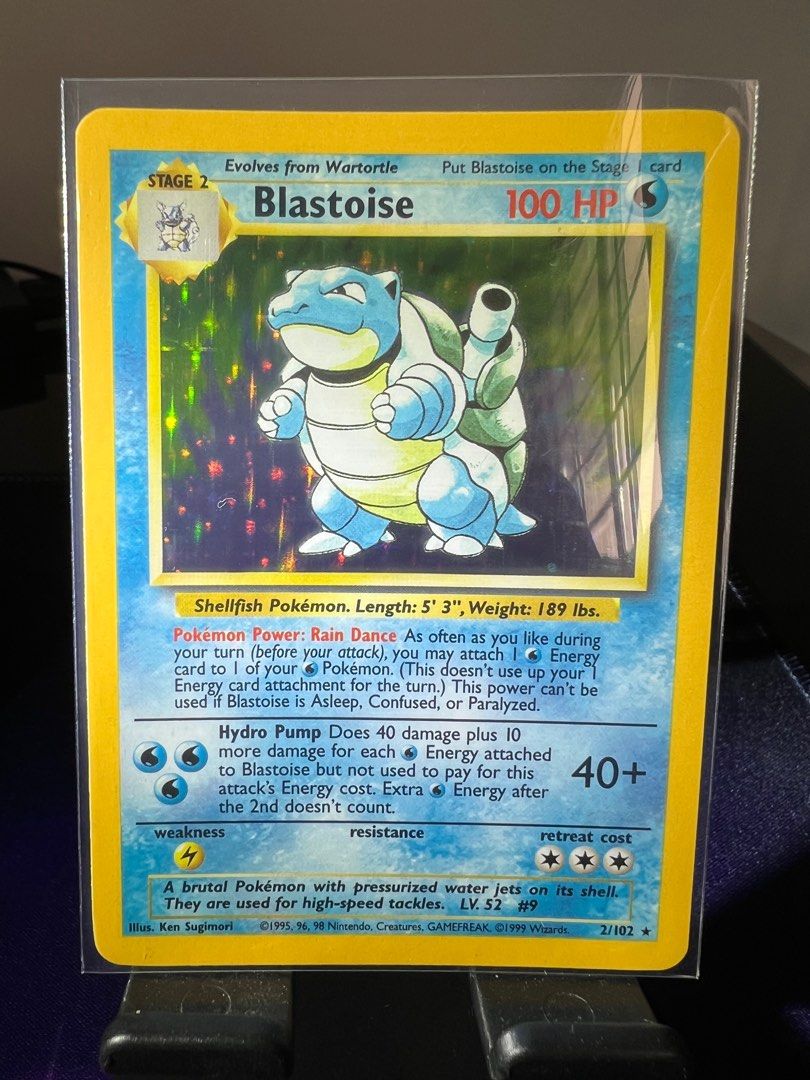 Triple Vintage Blastoise Pokemon Cards, Hobbies & Toys, Toys & Games on ...